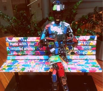 Technology companies in Australia using human statues, bodypainting and ...